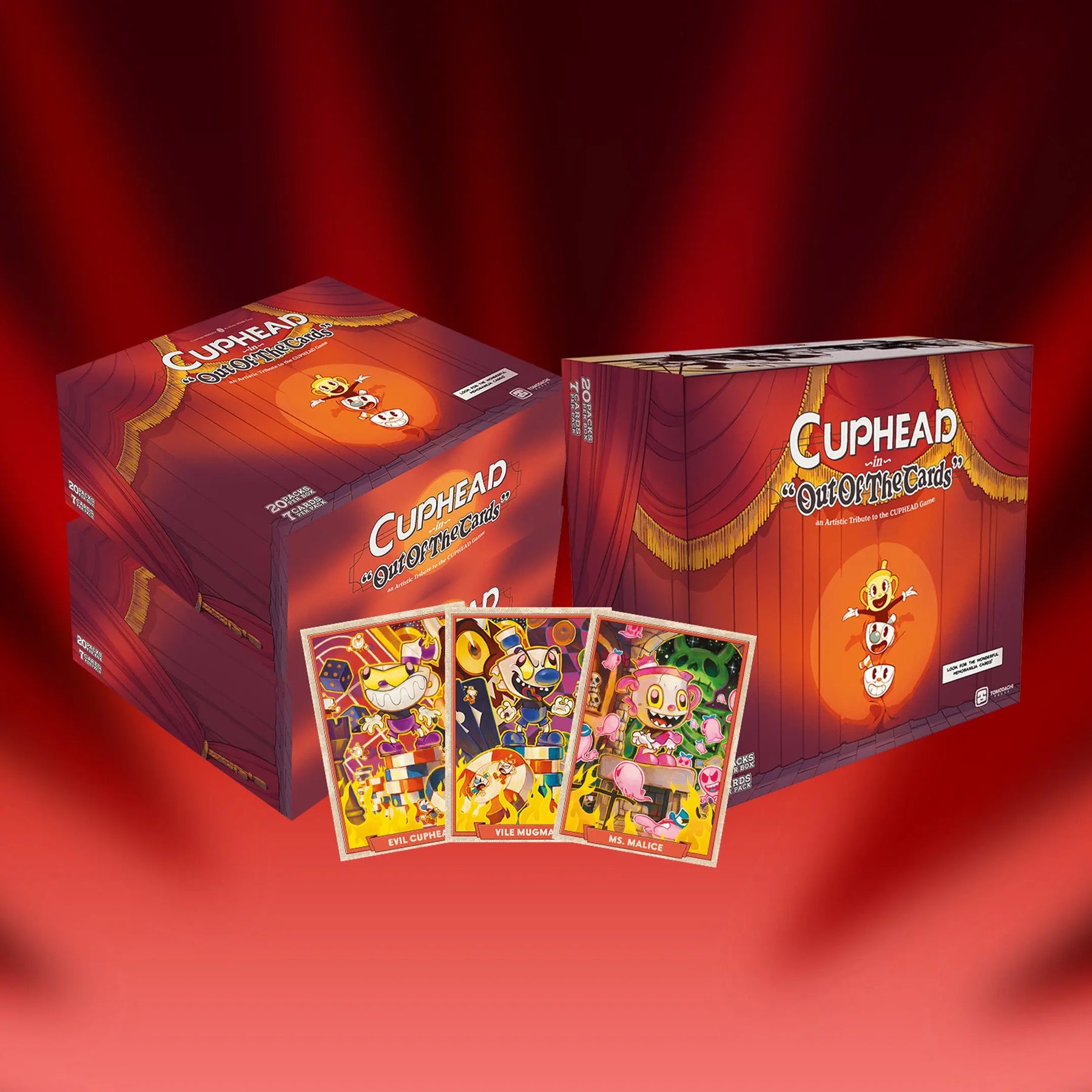 Box "Cuphead - Out Of The Cards" – Tomodachi Press